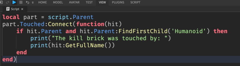 How to Script A Kill Brick in Roblox - Kushal Writes